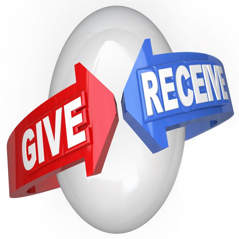 Give and Receive Sharing Support Helping Others | Brisk Insurance